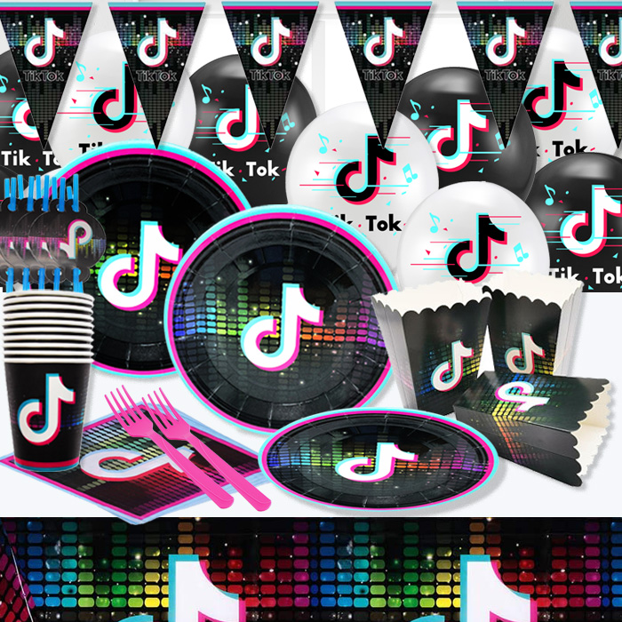 Tiktok Birthday Party Supplies Party Supplies Canada Open A Party